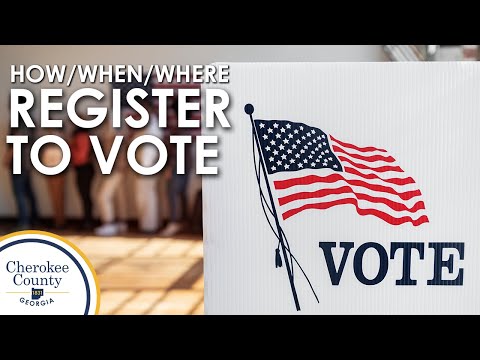 Cherokee County Ga | Voter Registration