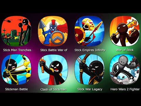 Stickman Battle,Clash of Stickman Evolution,Stick War Legacy,Hero Wars 2 Fighter Of Stick