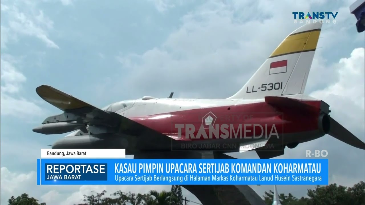 KASAU Pimpin Serah Terima Jabatan Koharmatau