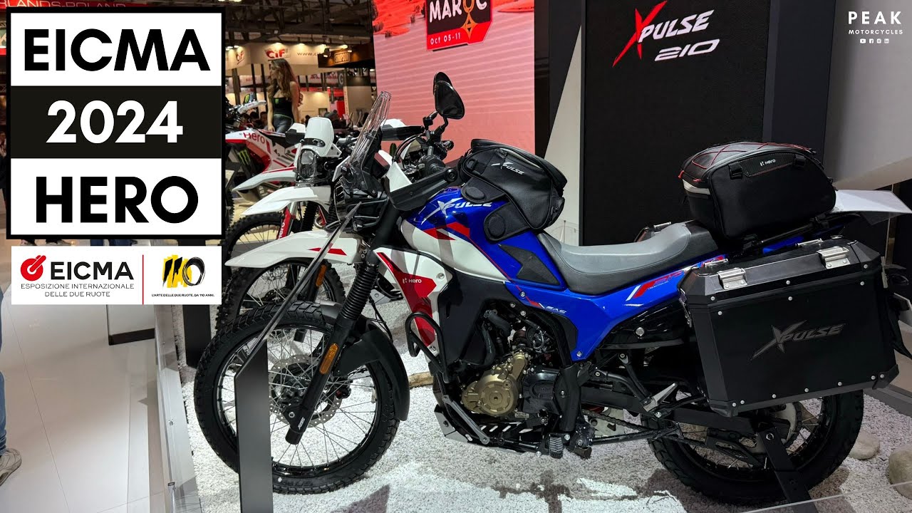 EICMA 2024: Hero XPulse 210 4K