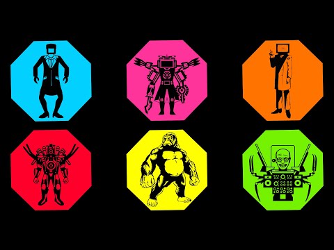 SKIBIDI TOILET : Titan Cameraman, Chainsaw Man, Siren Head, Rainbow Friends, Speakerman