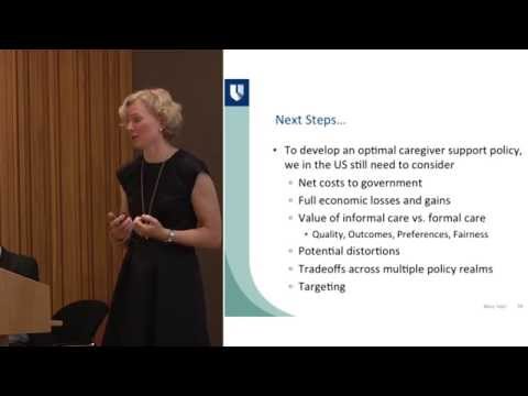 Courtney van Houtven: Economics of informal care: Do we know enough to advocate for policy change?