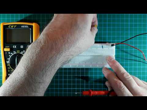 Finding the forward voltage of random LEDs