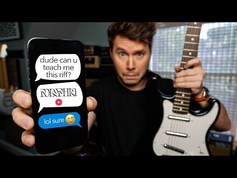 My Cousin Wanted to Learn a Polyphia Riff, So He Texted Me