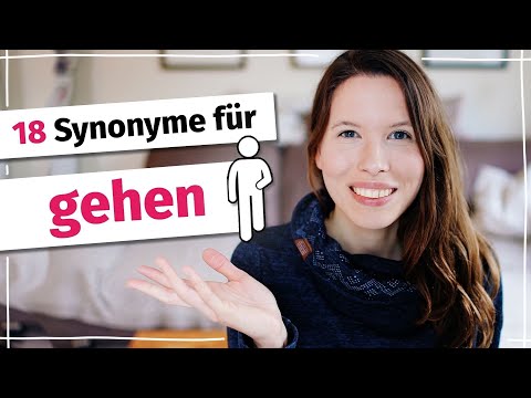 18 Synonyme für "gehen": schlendern, stapfen, latschen, flanieren, schreiten und mehr (B2, C1)