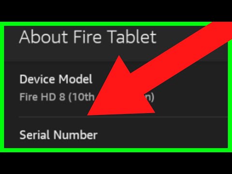 How to Find Serial Number on Amazon Fire Tablet (NEW UPDATE in 2022)