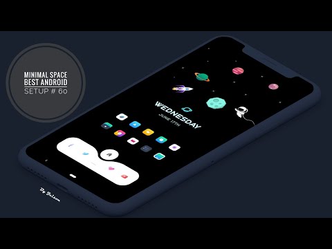 Best Nova Launcher Setup #60 - Minimal Space - AMOLED