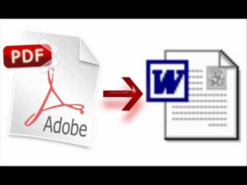 PDF TO WORD CONVERTER FREE DOWNLOAD