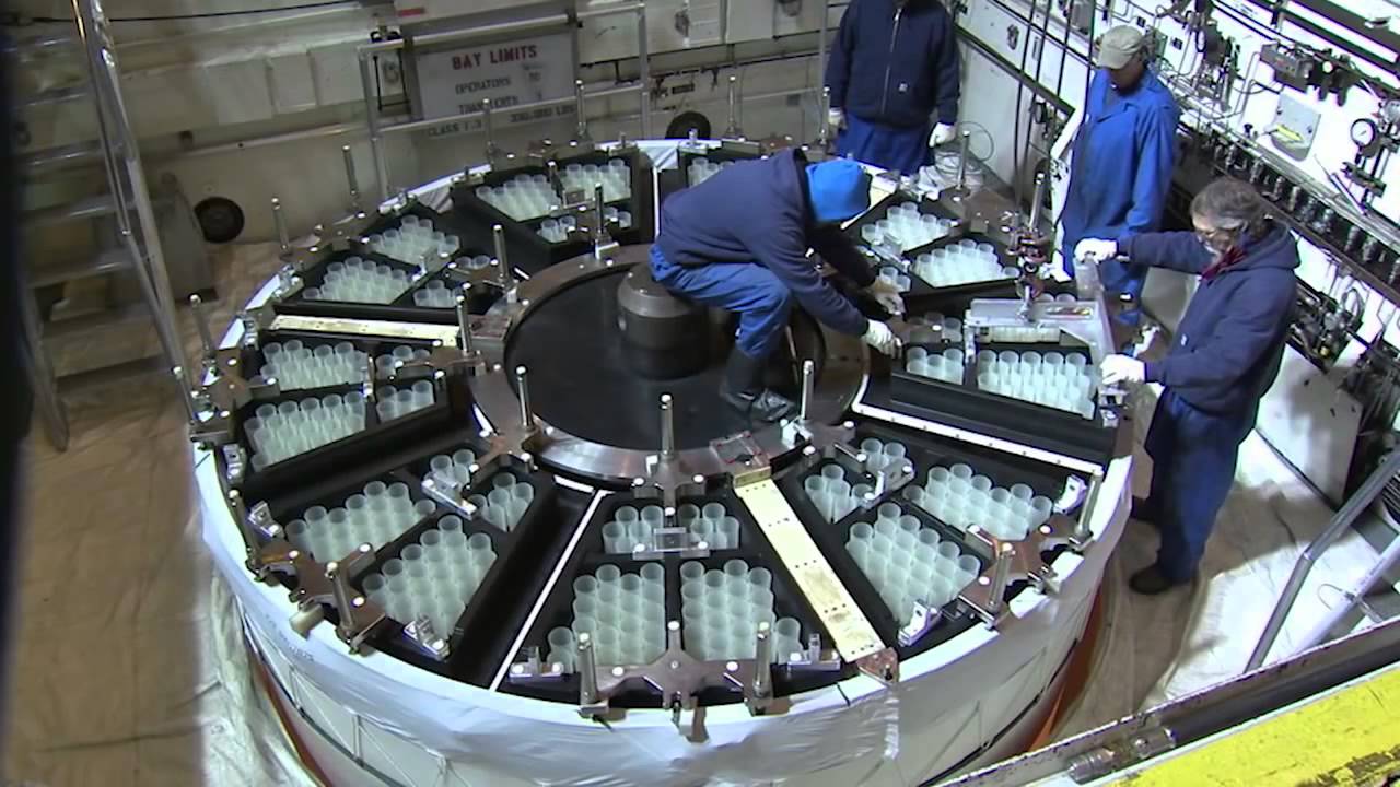 Solid rocket booster test