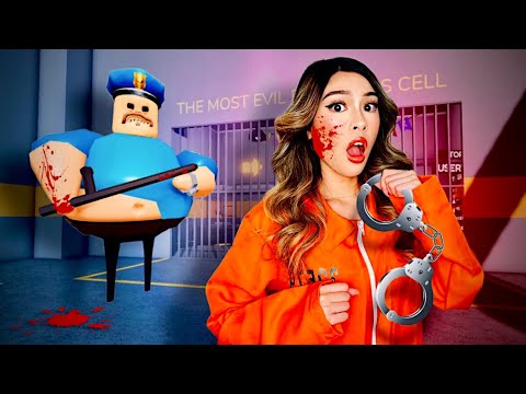 KAT ESCAPES BARRY'S PRISON RUN IN ROBLOX (OBBY)