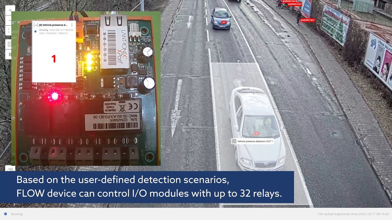 How to use I/O modules to send adaptive traffic control data to traffic controllers using FLOW