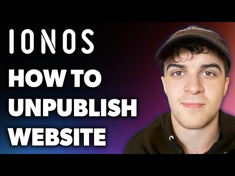 How to Unpublish Ionos Website (Full 2024 Guide)