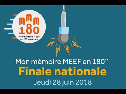Mon mémoire de master MEEF en 180 secondes – INSPE de l'académie de la ...