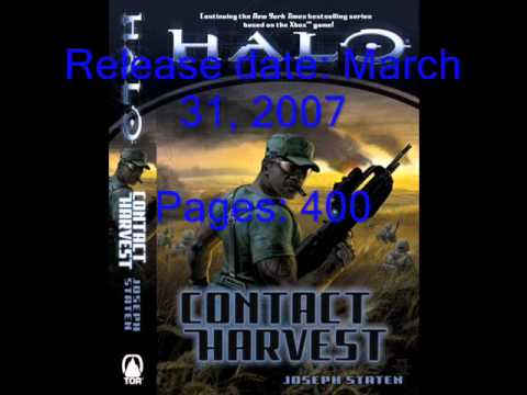 All of the Halo Books in Order with Info