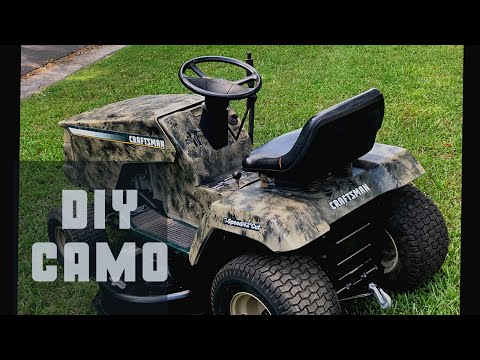 Rustoleum Camo Spray Paint - Short Version - Redneck Camouflage Custom Paint