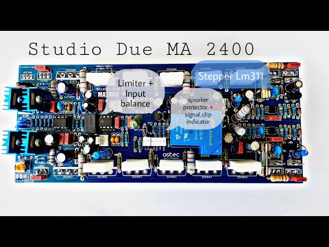 Test Suara Power Studio Due MA 2400 clas H
