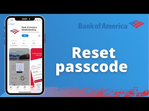 Bank of America Online Banking Reset Account Login Passcode | www.bankofamerica.com 2021