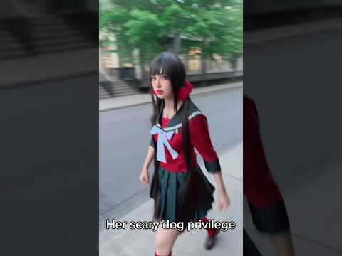 Danganronpa 3 Scary Dog Privilege ๐ฑ #anime #cosplay #danganronpa