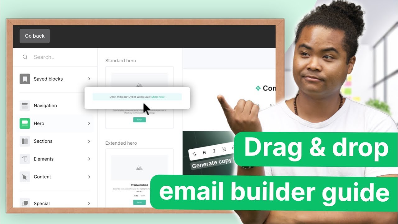 Design Beautiful Emails in Minutes with MailerLite's Drag and Drop Editor