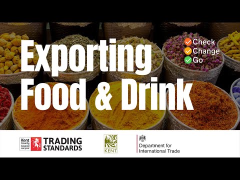 Exporting food and drink to the EU - Get ready