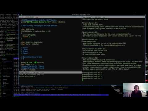 Practising Programming in C: 042 - Run-length Encoding
