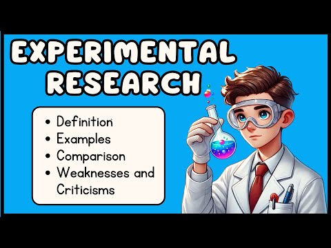 Experimental Research (Explained in 3 Minutes)