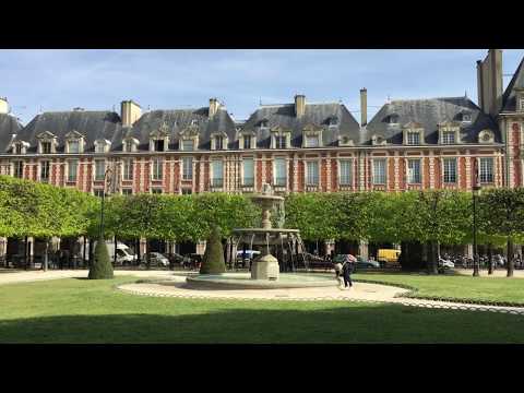 Place de Vosges in Paris, France is the oldest planned square in Paris