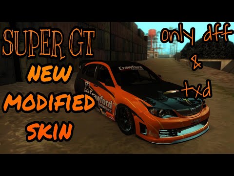 💙SUPER GT NEW MODIFIED SKIN IN GTA SA SAMP💙 | MOBIGAMING YT