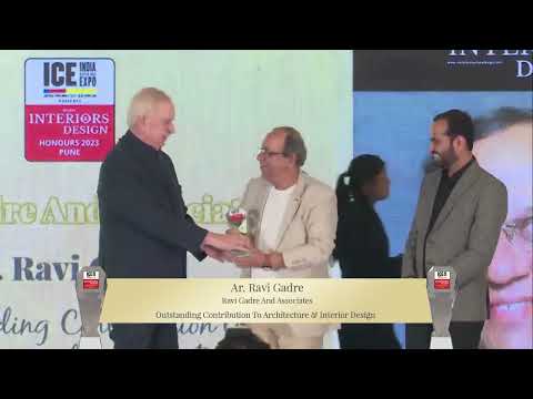 Ar. Ravi Gadre of Ravi Gadre and Associates been honored with the esteemed award