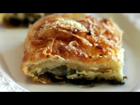 YUMMY BEST SPANAKOPITA FETA CHEESE AND SPINACH SPANAKOPITA - By Ani