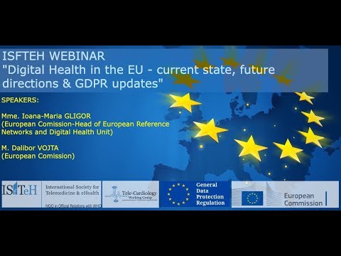 Webinar “Digital Health in the EU - current state, future directions & GDPR updates”