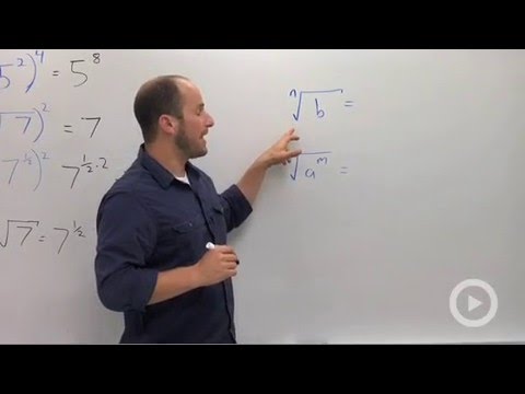 Rational Exponents