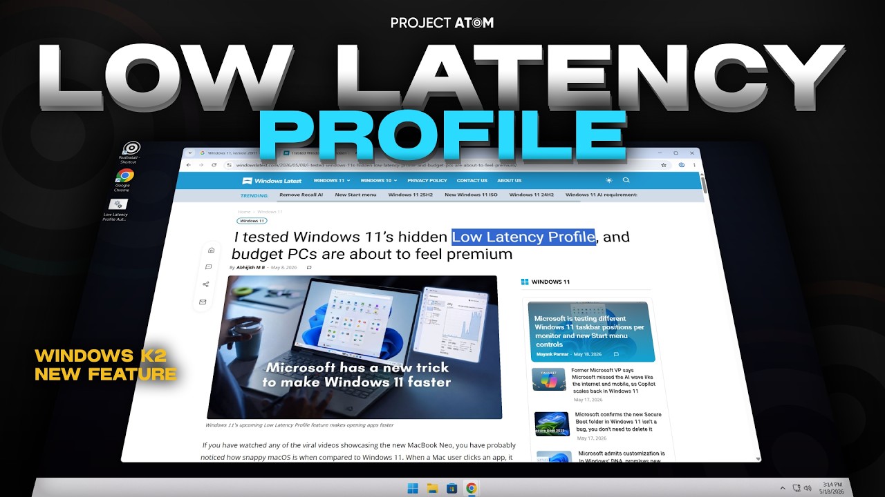 Force-Enable the New Windows 11 CPU Boost Feature with 1 Script!