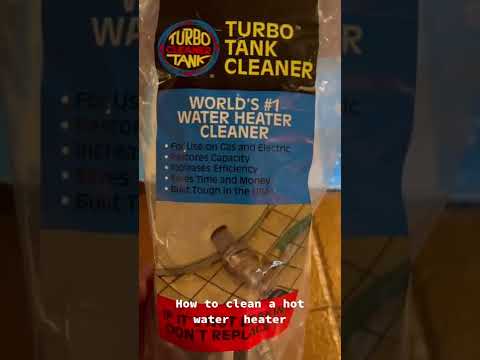 TURBO TANK CLEANER | How to Clean a Water Heater