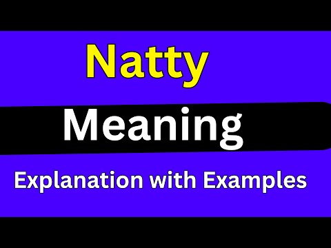 Natty Meaning