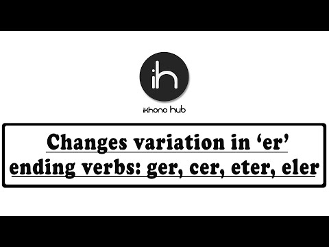 2.3 Changes in er ending verbs: ger, cer, eter, eler | French