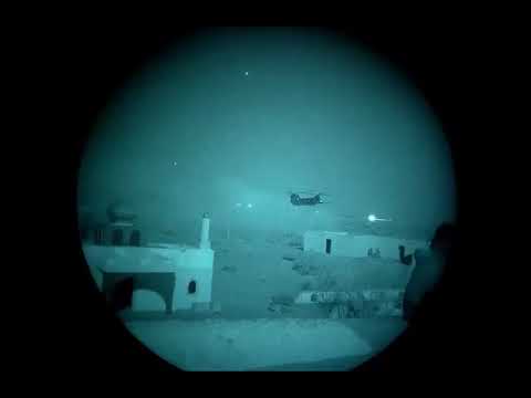160 SOAR Chinooks dropping off SOF in Afghanistan | COMBAT FOOTAGE |
