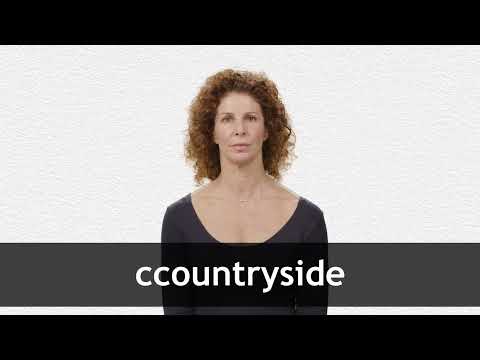 How to pronounce COUNTRYSIDE in American English