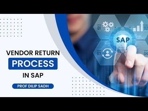 SAP Vendor Return process | #Vendor return in SAP