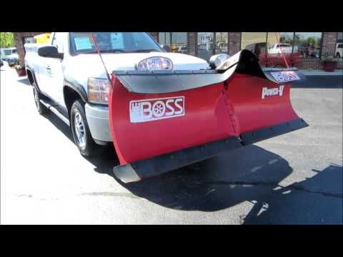 2012 Chevrolet Silverado 2500HD Regular Cab LT 4WD with BOSS V Plow