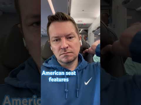 American Airlines Economy seat review #plane