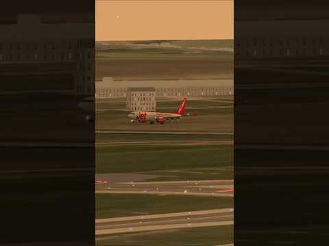 Jet2 Boeing 737-800 Landing and Taxi to Gate at PRG | WoA 3.0.3 #Jet2 #Shorts #jet2holidays