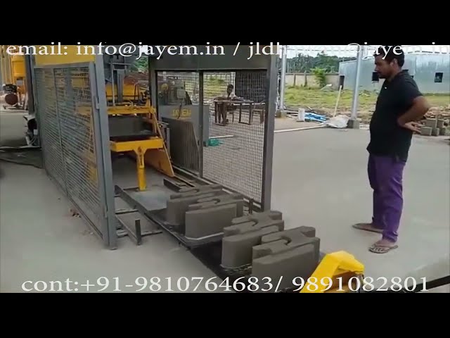 Block Making Machine - 1000 Blocks per Hour Automatic Curb Stone Making ...