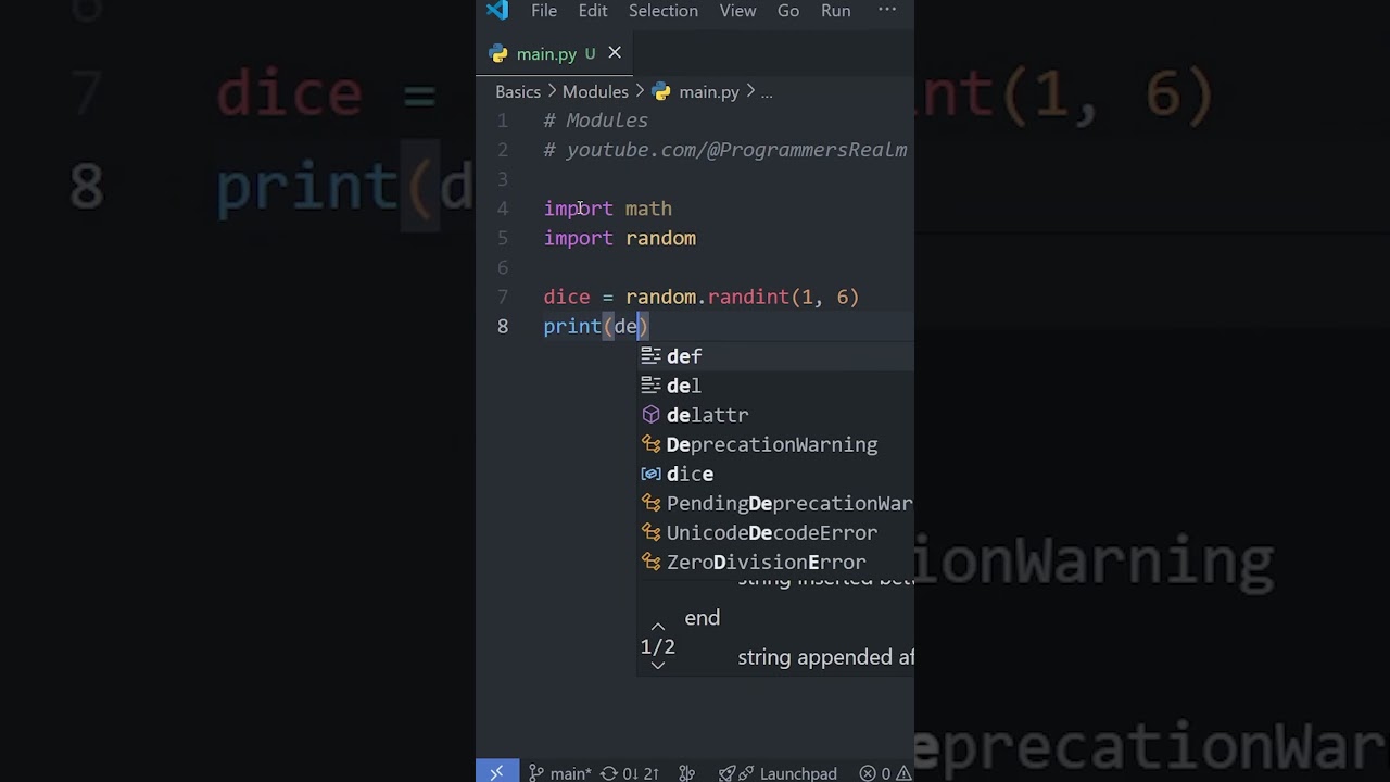 Python Basics: MODULES in Under a Minute! 📦