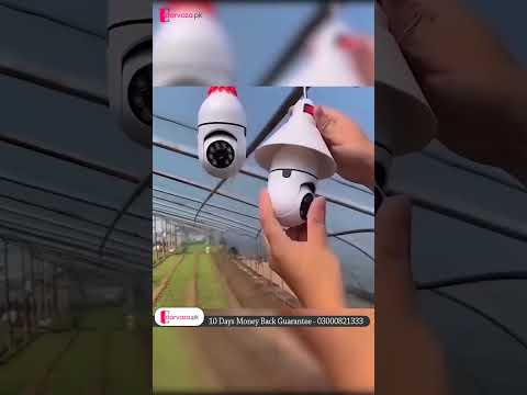 Light Bulb Wi-Fi Security Camera with 1080P HD Quality and Full-Color Night Vision Rs 3999