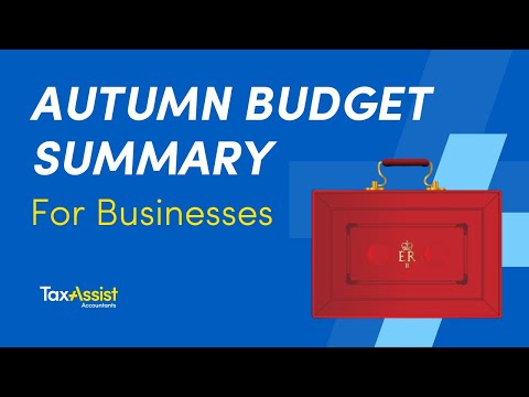 What does the AUTUMN BUDGET mean for you and your business?