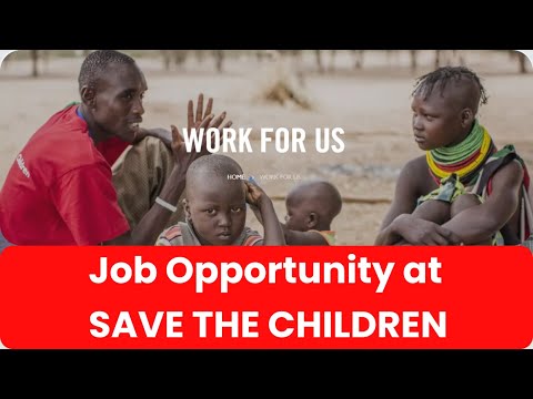 Job Opportunity @Save the Children