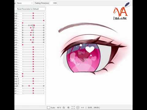 [Vtuber] Eye Rigging | iVirtualArtさん(Digital Artist )のポートフォリオ | ココナラ
