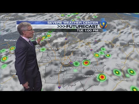 Monday evening's forecast update by Chief Meteorologist Steve Udelson