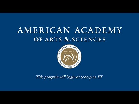 American Academy of Arts & Sciences Live Stream